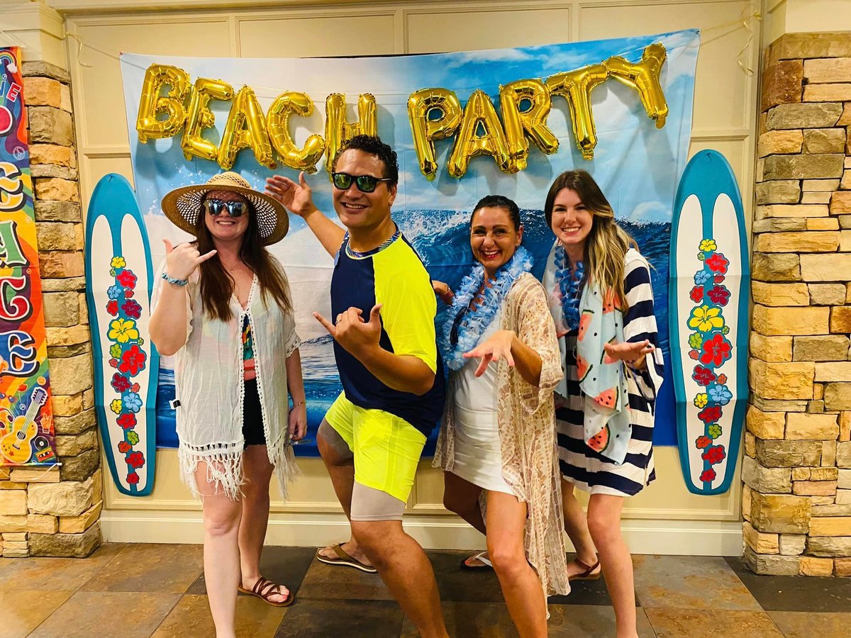 Cowabunga! It’s a 1960’s Beach Party!