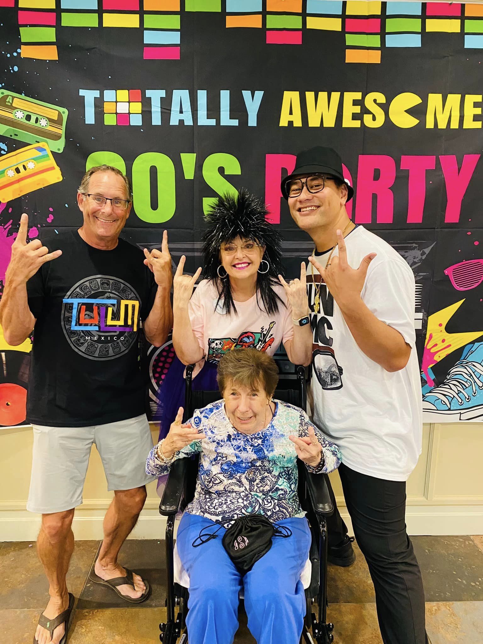 Radical 80s Theme Dinner & Pool Party