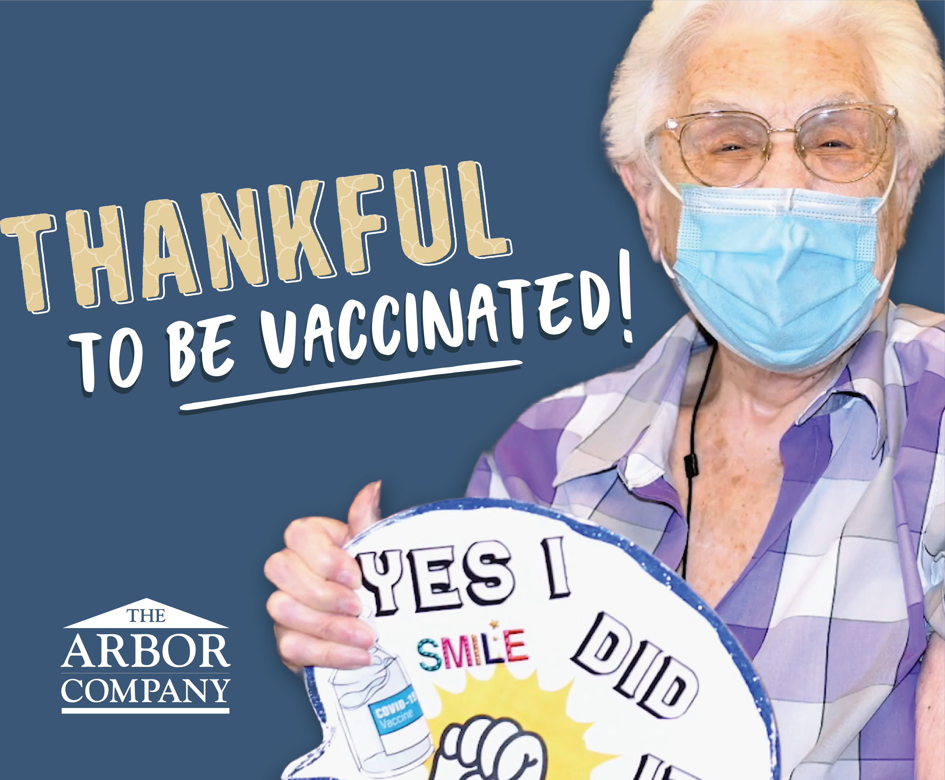Thankful to Be Vaccinated