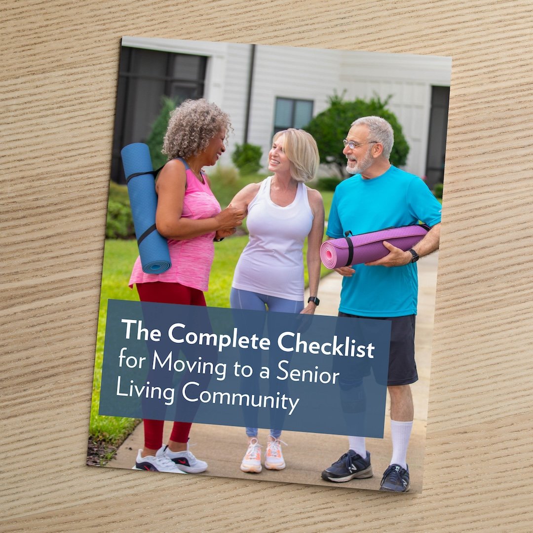 Checklist for Moving to Senior Living | Prince William Commons